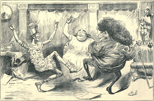 Sylvie and Bruno – What A Game! Illustration by Harry Furniss