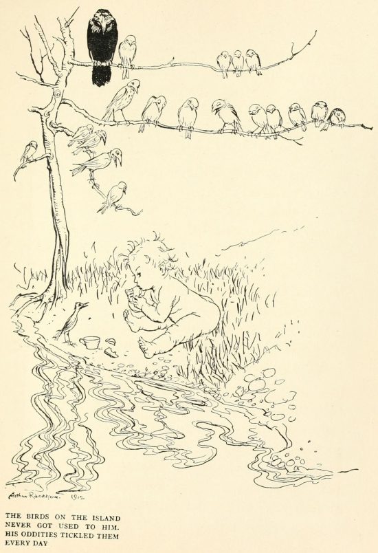 Peter Pan The birds on the island never got used to him. His oddities ...