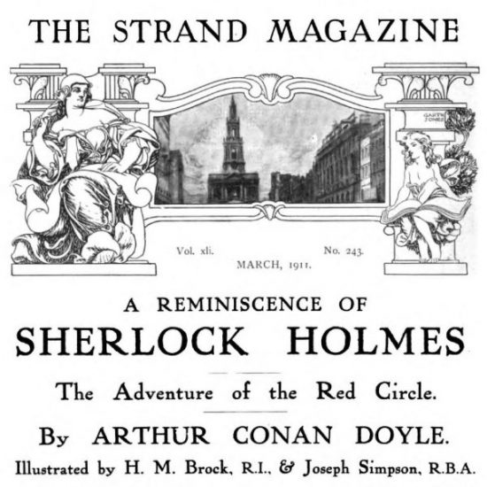 A. C. Doyle – The Adventure of the Red Circle : Sherlock Holmes
